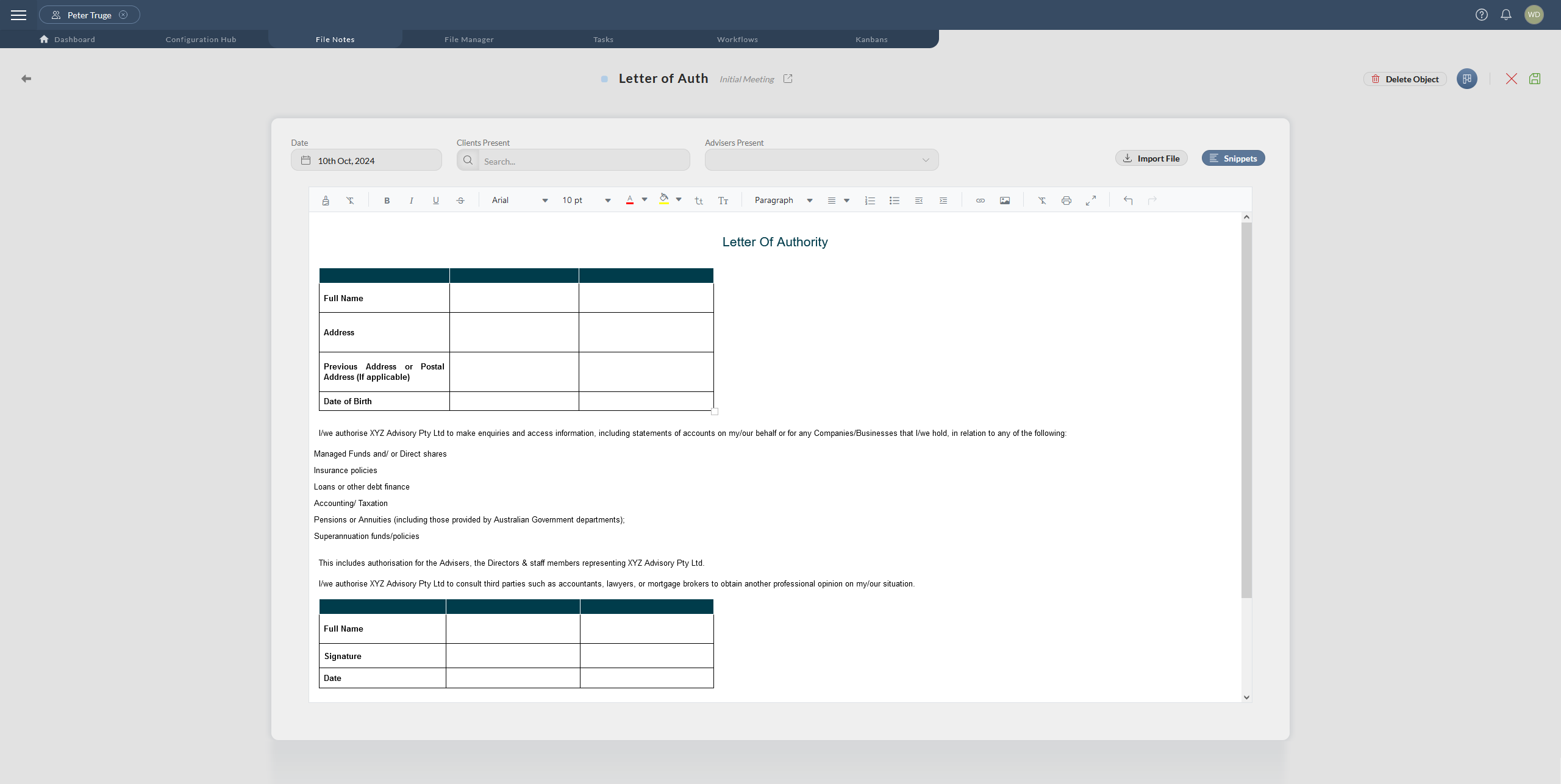 Organisation Management Software | Elan